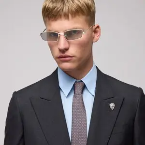 Gucci Interlocking G Silk Jacquard Neck Tie