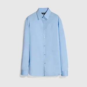 Gucci Piece Dyed Cotton Poplin Shirt