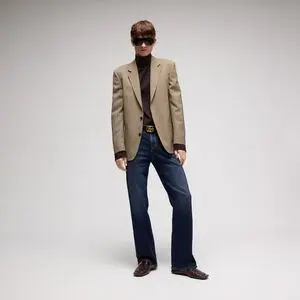Gucci Double G Leather Driver Loafers