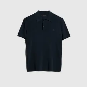 Gucci Technical Knit Fabric Polo Shirt With Embroidery