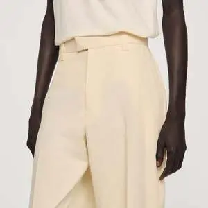 Sandro Wide-leg Cotton Trousers