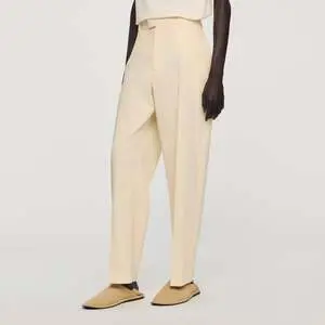 Sandro Wide-leg Cotton Trousers
