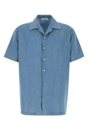 JIL SANDER Light Chambray Shirt - Blue