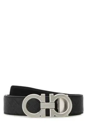 FERRAGAMO Salvatore Double Adj Gancini Belt - Multicolor
