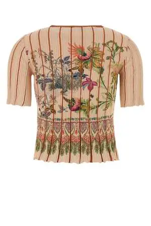 Etro Printed Short Sleeve T-shirt