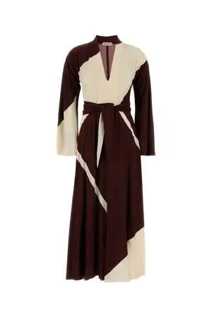 Alberta Ferretti Printed Jersey Dress - Multicolor