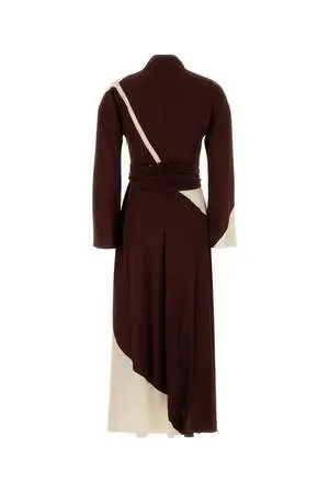 Alberta Ferretti Printed Jersey Dress - Multicolor