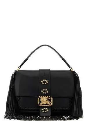 Burberry Small Rider Handbag - Black