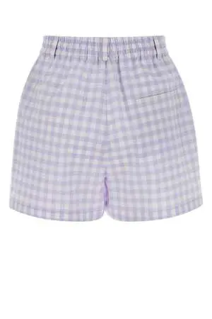 Moschino Embroidered Cotton Shorts - Multicolor