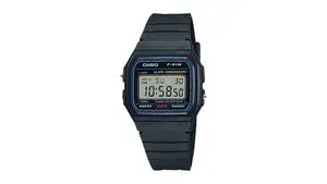 Casio Digital Watch With Black Strap - Rubber