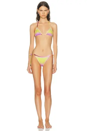 Attico Plunge Swimsuits