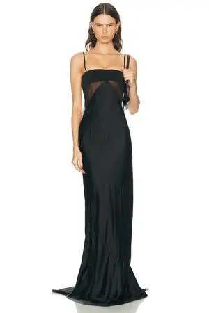 Rick Owens Combo Slip Gown