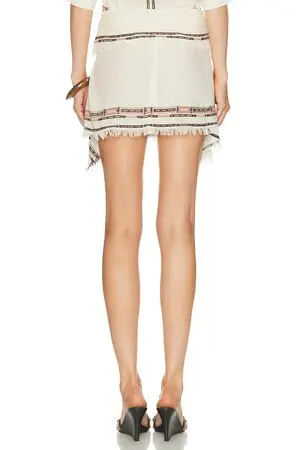 Isabel Marant Étoile Feriel Skirt In Cream