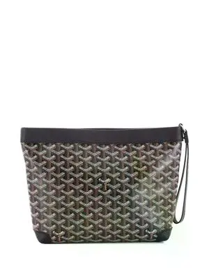 Goyard Coated Canvas Pouch Clutch Bag