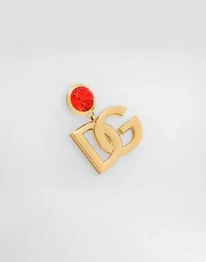 Dolce & Gabbana Dg Logo Clip Earrings