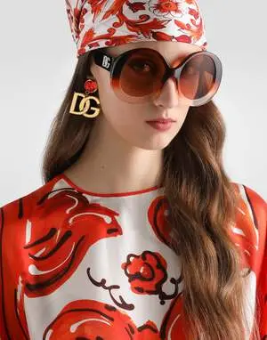 Dolce & Gabbana Dg Logo Clip Earrings