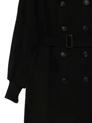 Yohji Yamamoto Wool Trench Coat