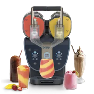NINJA Slushi Twist Slushie Machine In 10& Servings - Blue