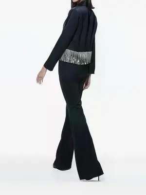 Alice + Olivia Shan Fringed-edge Jacket