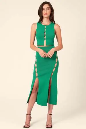 NICHOLAS Skyla Knit Skirt