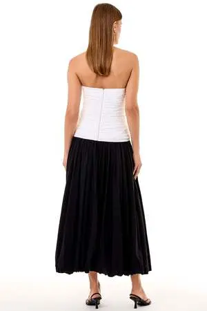 NICHOLAS Despina Dress - Ivory/black