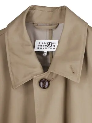 MAISON MARGIELA Single-breasted Utility Trench