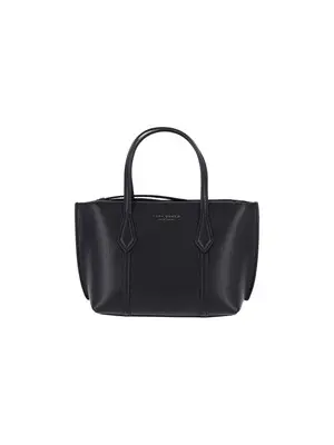 Tory Burch Perry Mini Tote Bag - Black