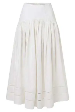 NICHOLAS Elin Skirt - Ivory