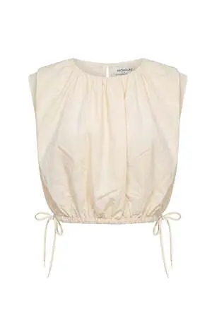 NICHOLAS Aila Top - Chalk