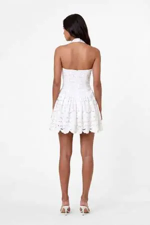 NICHOLAS Vittoria Lace Mini Dress