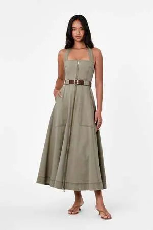 NICHOLAS Anastasia Dress - Sage
