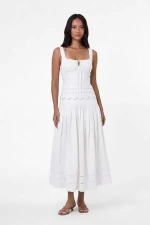 NICHOLAS Ebba Top - Ivory