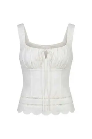NICHOLAS Ebba Top - Ivory