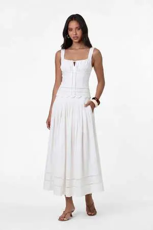 NICHOLAS Ebba Top - Ivory