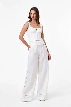 NICHOLAS Nicholas Erica Pant Ivory