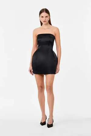 NICHOLAS Kaline Mini Dress - Black