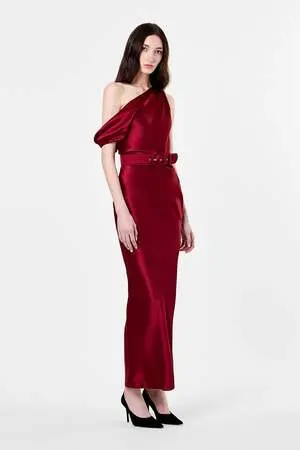 NICHOLAS The Ertha Dress By - Plum