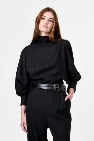 NICHOLAS Nicholas Bettina Pinstripe Top