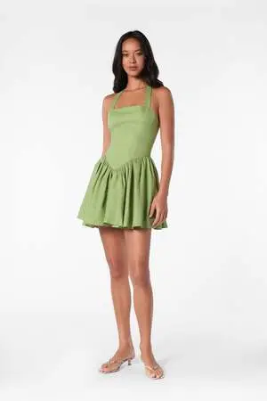 NICHOLAS Amalie Mini Dress - Cactus