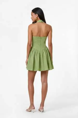 NICHOLAS Amalie Mini Dress - Cactus