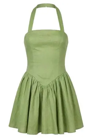 NICHOLAS Amalie Mini Dress - Cactus