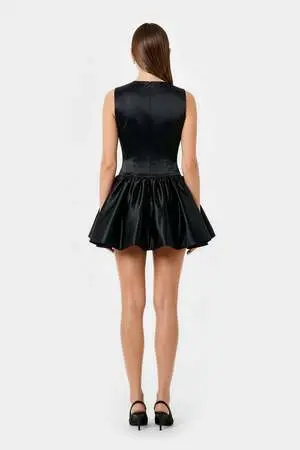 NICHOLAS Karina Dress - Black