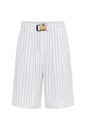 NICHOLAS Belinda Short Stripe - Ivory