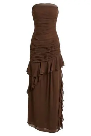NICHOLAS Viola Dress - Mocha