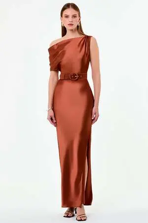NICHOLAS Eartha One-shoulder Maxi Dress