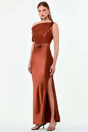 NICHOLAS Eartha One-shoulder Maxi Dress
