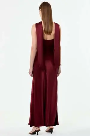 NICHOLAS Geneva Maxi Dress - Plum
