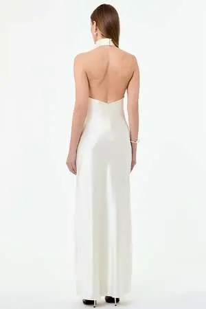NICHOLAS Lyria Maxi Dress - Pearl