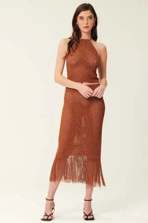 NICHOLAS Crochet Halter Top