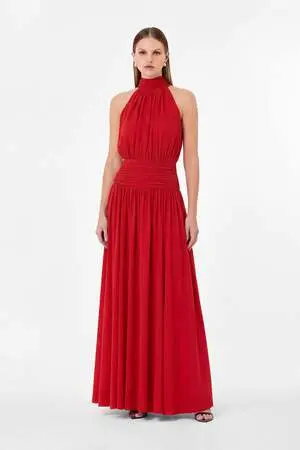 NICHOLAS Nicholas Tessa Dress Tomato